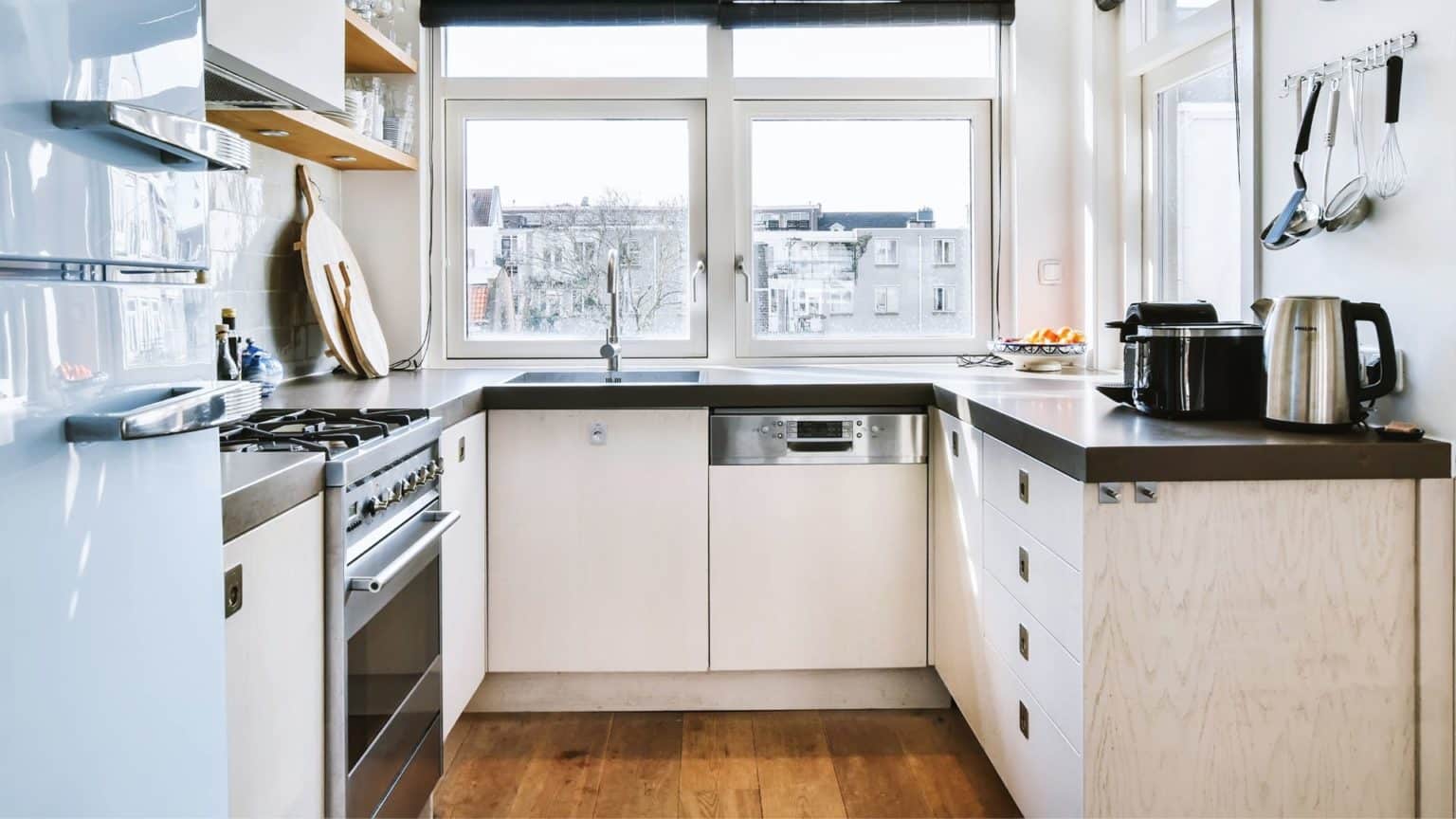 Open-Concept Small Kitchen Remodeling Ideas For Apartment Living