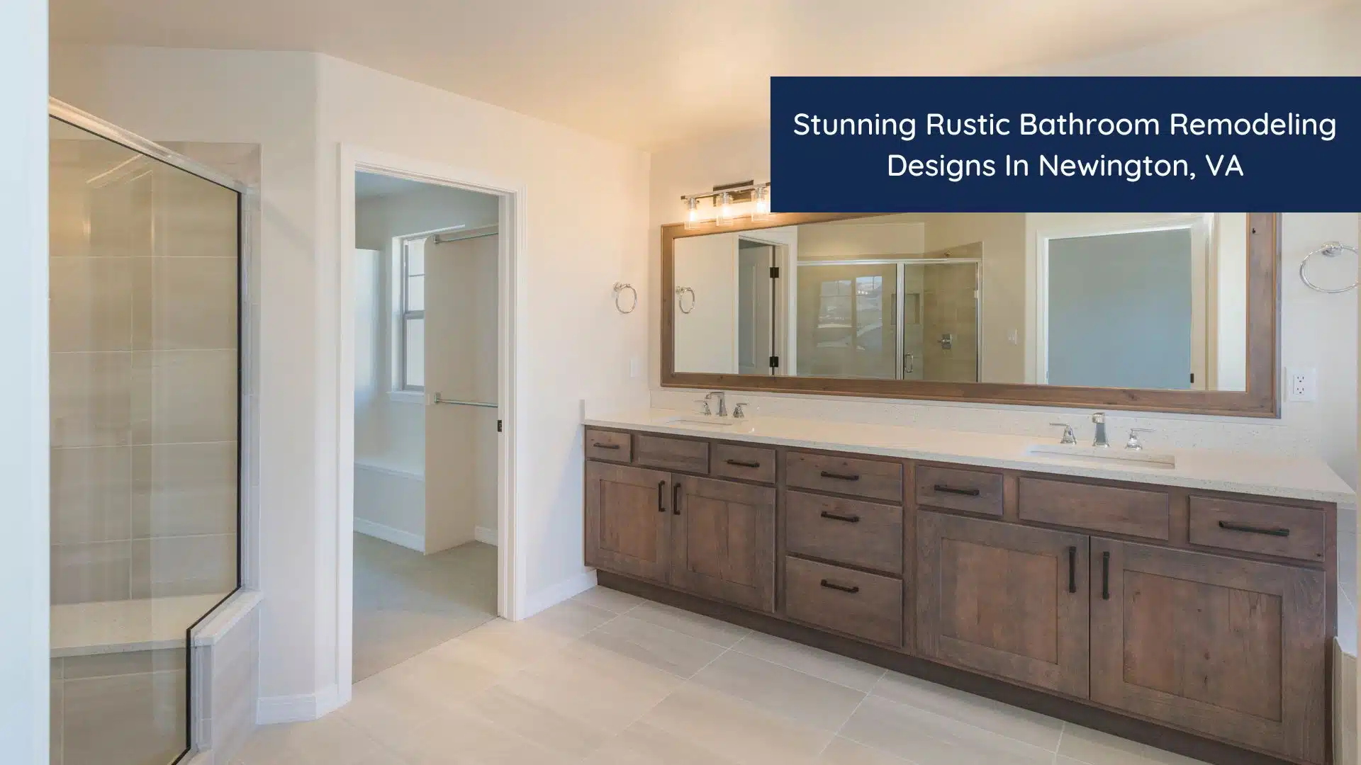 Stunning Rustic Bathroom Remodeling Designs In Newington, VA